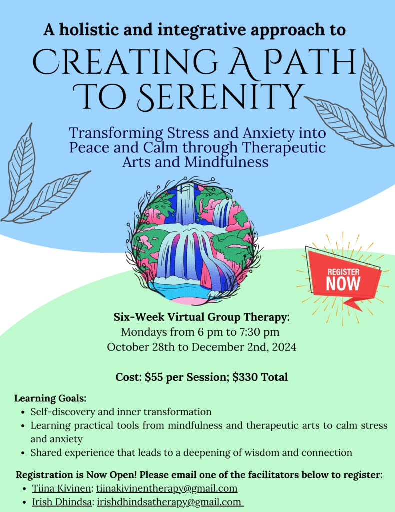 Creating a Path to Serenity: Group Therapy | The School of Living Yoga
